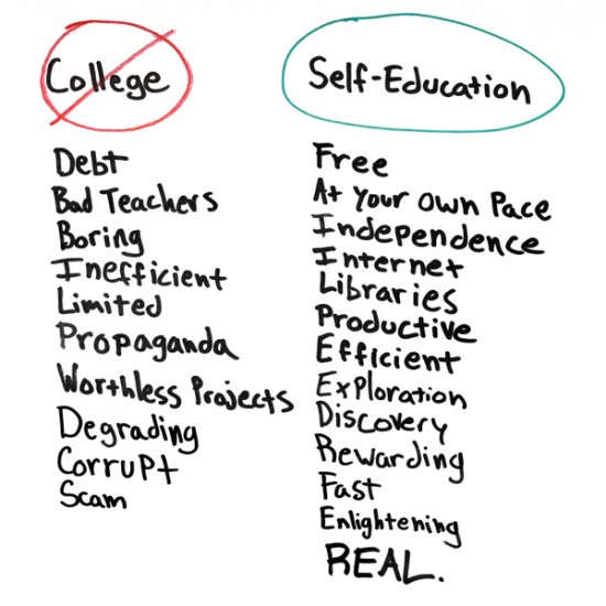 Why College Is A Scam